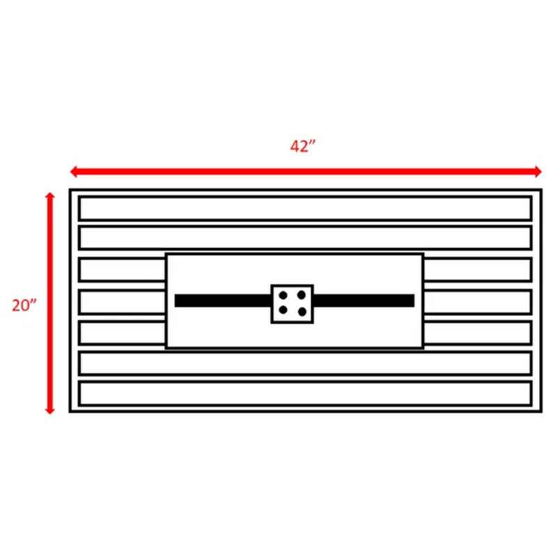 Latitude Run® Propane Outdoor Fire Pit Table With Lid | Wayfair